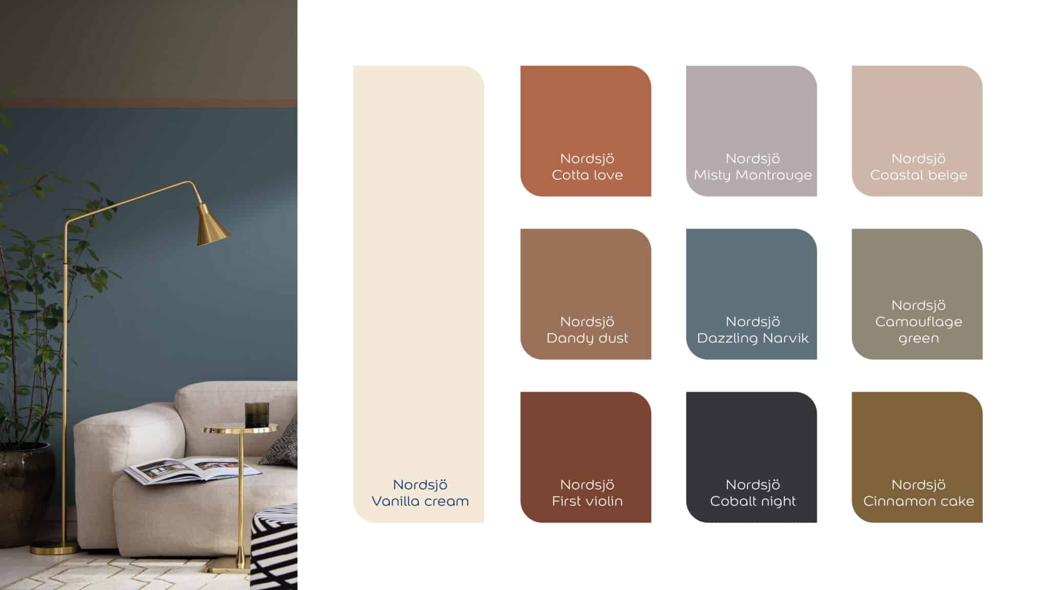 Kulörinspiration - inspireras här! Nordsjö Idé & Design